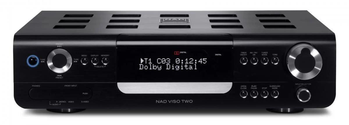 NAD VISO TWO | Receptor integrado A/V 2.1 con DVD – Outlet Audio Video